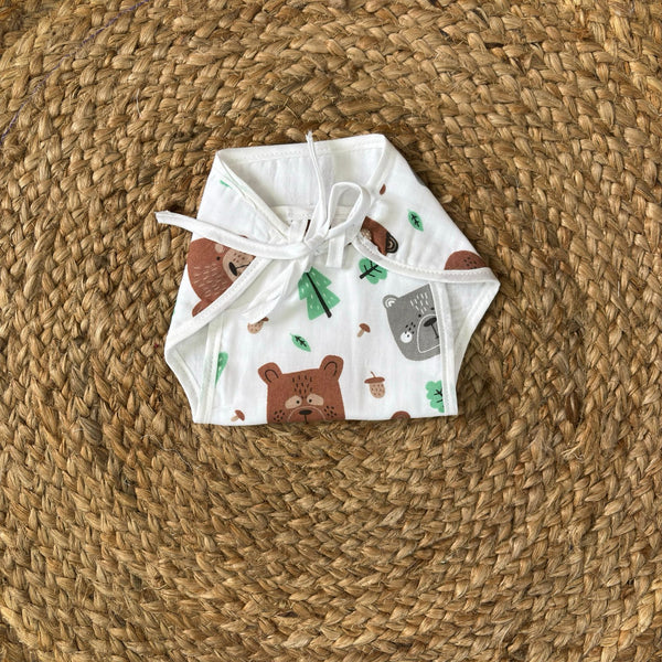 Muslin Nappy 3 Layer MN01 – Kidscornerbabyclothing